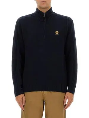 Belstaff Pullover Sweater - Blue