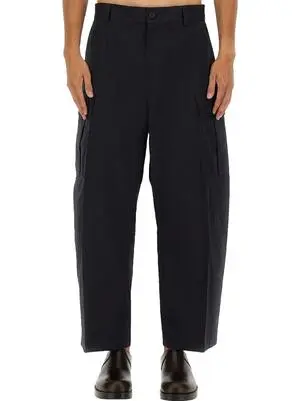 Studio Nicholson Wide Leg Trousers - Blue