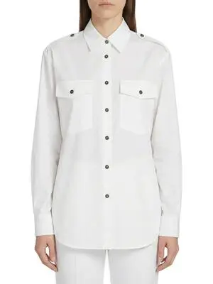Versace Buttoned Shirt - White