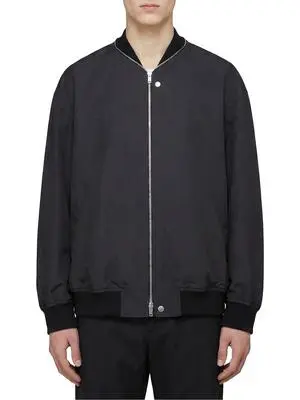 JIL SANDER Zip Up Jacket - Black