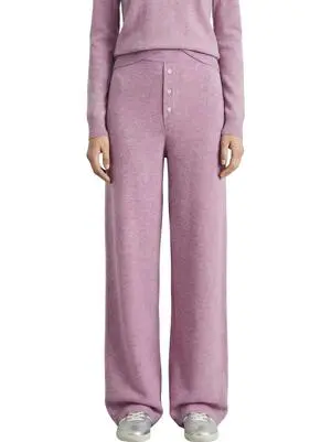 Guest In Residence Wide Leg Pants - Pink