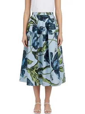 ERDEM Floral Print Skirt