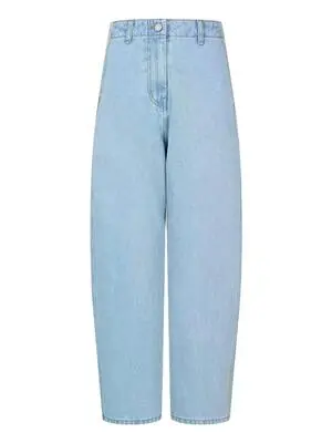 STUDIO TOMBOY Barrel Leg Jeans - Blue