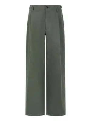 STUDIO TOMBOY Pintuck-detail Trousers - Green