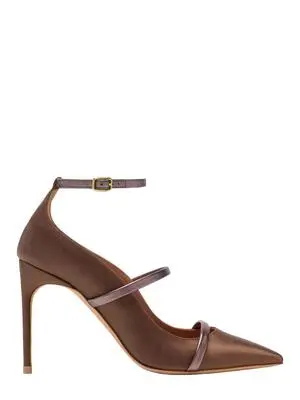 MALONE SOULIERS Diaz Strap Pumps - Brown