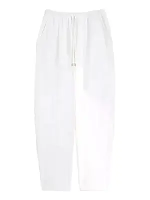 Sportmax Drawstring Trousers - White