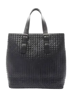 Bottega Veneta Intrecciato Tote Bag - Black