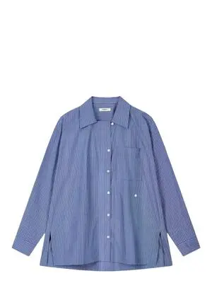 STUDIO TOMBOY Striped Shirt - Blue