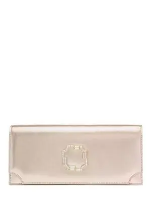 MALONE SOULIERS Vivien Jewel Clutch - Gold
