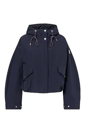 Moncler Hooded Down Jacket - Navy
