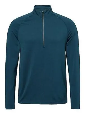Lululemon Metal Vent Tech Half-zip Stretch-woven Top - Indochine Blue