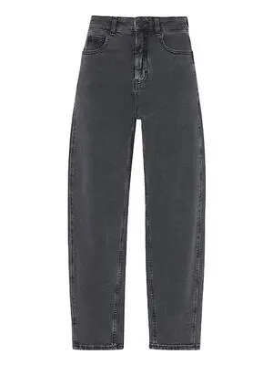 Whistles Barrel-leg Stretch-denim Jeans - Grey