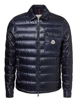 Moncler Mourillon Quilted Shell-down Jacket - Blue