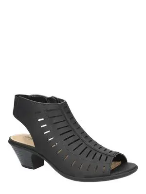 EASY WORKS BY EASY STREET Elevate Caged Sandals - Black