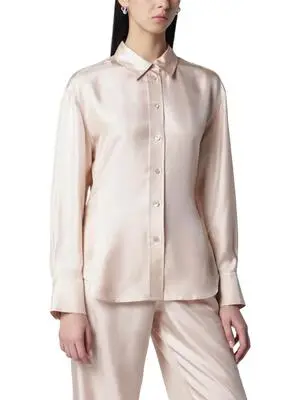 RÓHE Light Silk Shirt - Pink