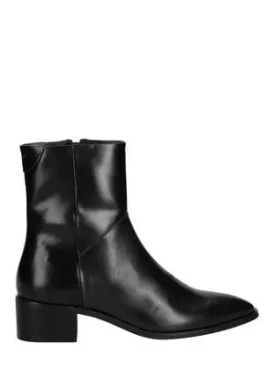 Gant Broomly Pointed Zip Boots - Black