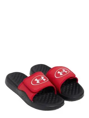 Under Armour Ignite Pro 8 Slide Sandal Red