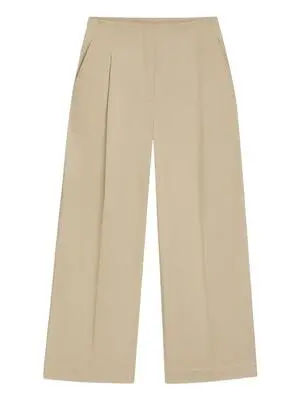 BOSS Tulotta Wide Leg Pants - Pumice