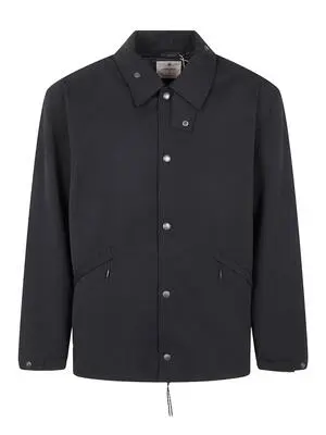 SNOW PEAK Hybrid Wool Coach Jacket - Black