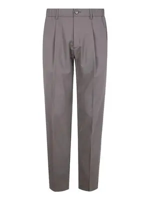 Herno Regular Fit Trousers - Gray