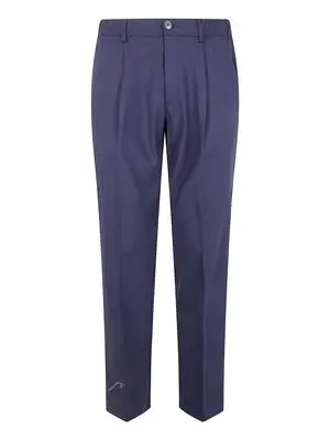 Herno Regular Fit Trousers - Blue