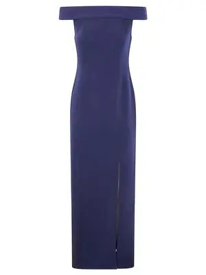 Ralph Lauren Adlar Gown - Blue