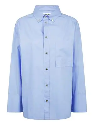 DARKPARK Nathalie Popeline Shirt - Blue