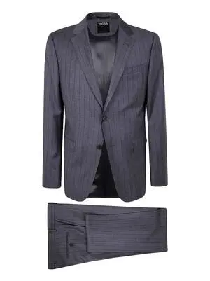Zegna Pure Wool Suit - Gray