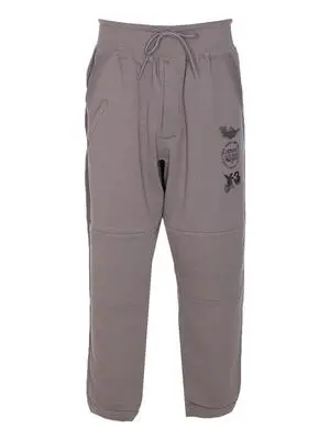 Y-3 YOHJI YAMAMOTO ADIDAS Y-3 Cuffed Track Pant - Gray