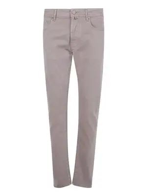 Jacob Cohen Slim Fit Trousers - Gray