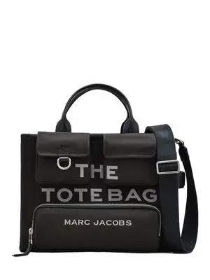 Marc Jacobs The Tote Bag Cargo Canvas Tote Bag - Black