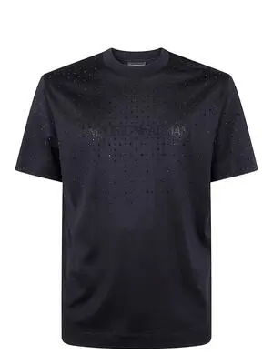 Emporio Armani Classic Short Sleeves T-shirt - Black