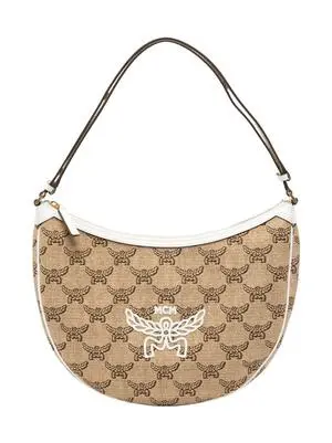 Mcm Himmel Oth Hobo Medium Bag - Beige