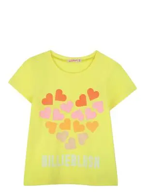 BILLIEBLUSH Printed Cotton T-Shirt Yellow