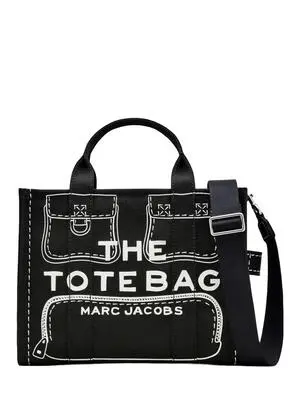 Marc Jacobs The Tote Bag Cargo Canvas Tote - Black
