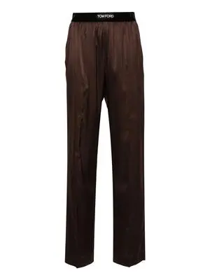 TOM FORD Woven Trousers - Brown