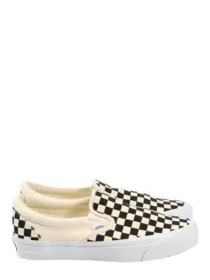 VANS Lx Slip-on Reissue 98 Lx Checkerboard Sneakers - Black
