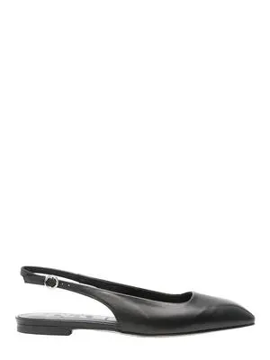 AeydĒ Geraldine Nappa Leather Ballerinas - Black