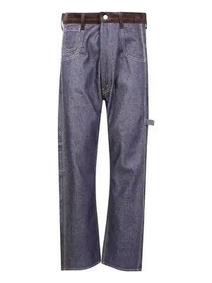 JUNYA WATANABE COMME DES GARCONS Wide Leg Trousers - Blue