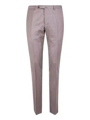 Incotex Chino Slim Fit Trousers - Brown