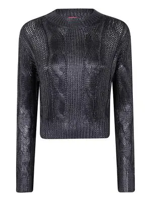DIESEL Miccha Crewneck Sweater - Black