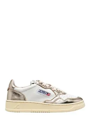 AUTRY Medalist Low Leather Sneakers - White
