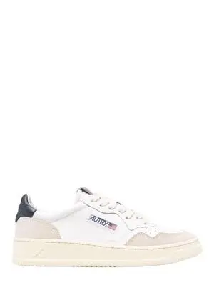 AUTRY Medalist Low Suede Sneakers - White