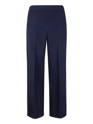 KILTIE Kirk Wide Leg Trousers - Blue