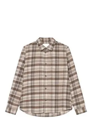LES DEUX Lennon Check" Overshirt - Beige