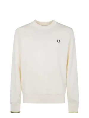 Fred Perry Crew Neck Sweatshirt - Beige
