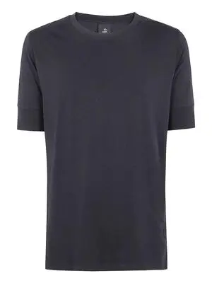 THOM KROM Short Sleeves T-shirt Worked - Black
