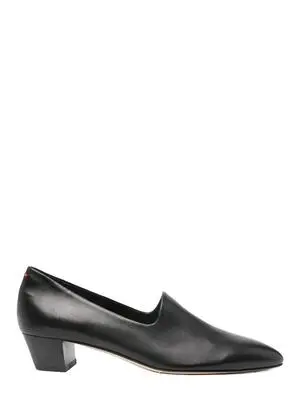 AeydĒ Gabby Block Heel Pumps - Black