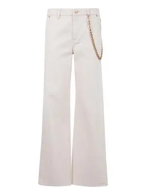 Michael Kors Wide Leg Jeans - Blue