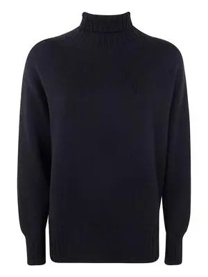 DRUMOHR Long Sleeve Turtleneck - Black
